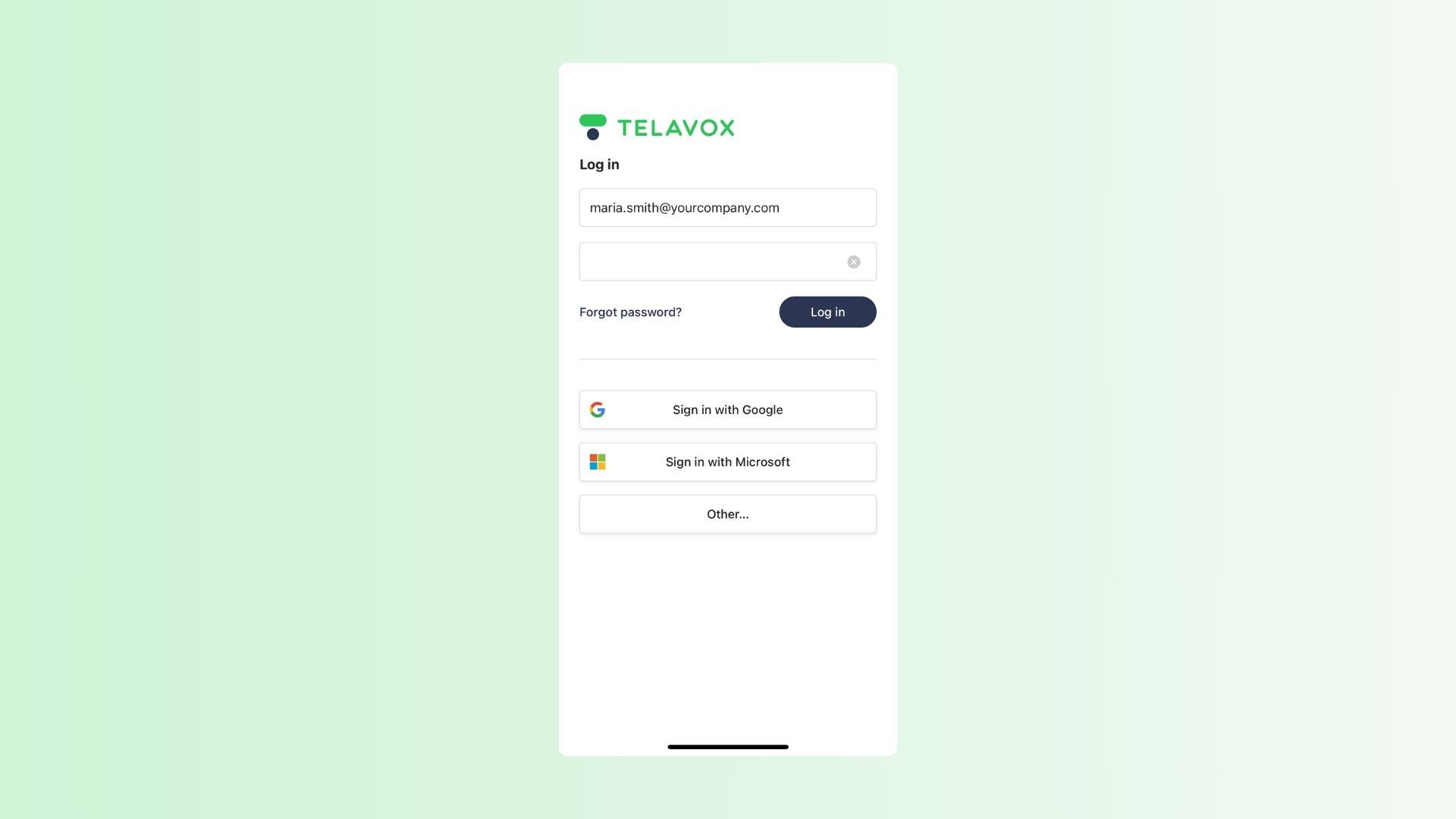 Telavox mobile app 2024 BE-FR | Arcade