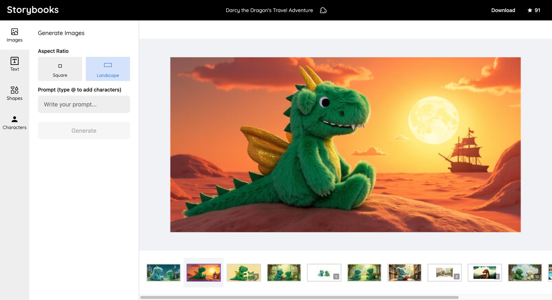 Storybooks Illustrator - Create Your Own Stories | Arcade