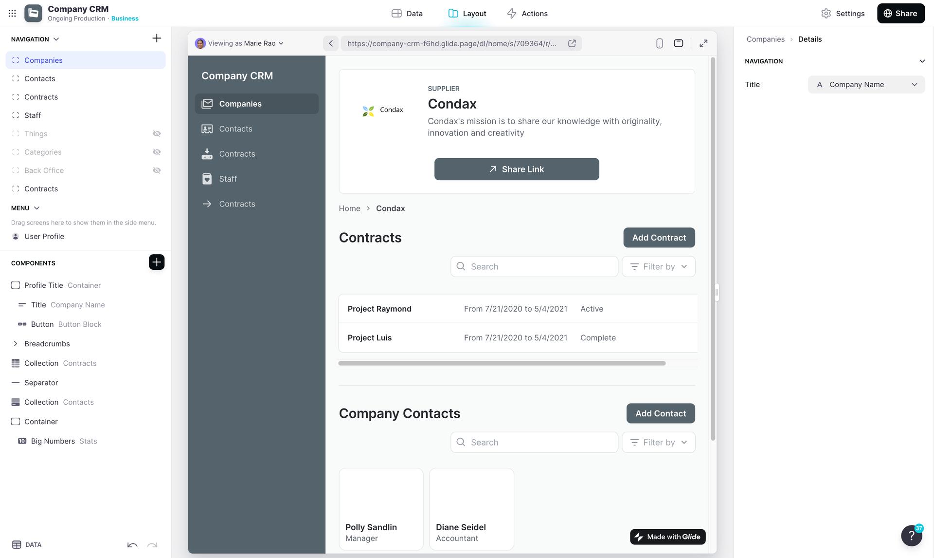 DocsAutomator - Glide | Arcade