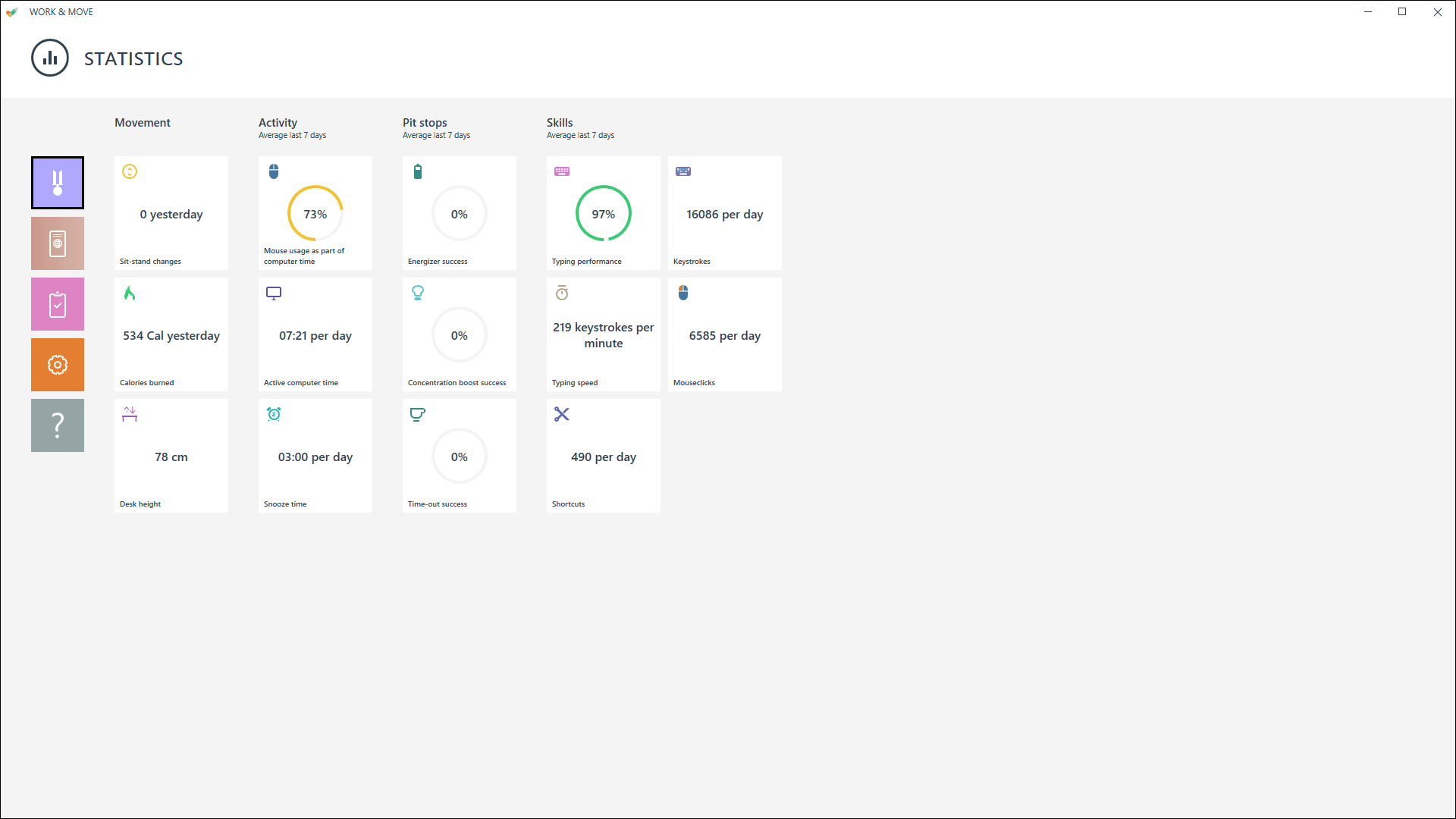 WORK & MOVE Coach - DE | Arcade