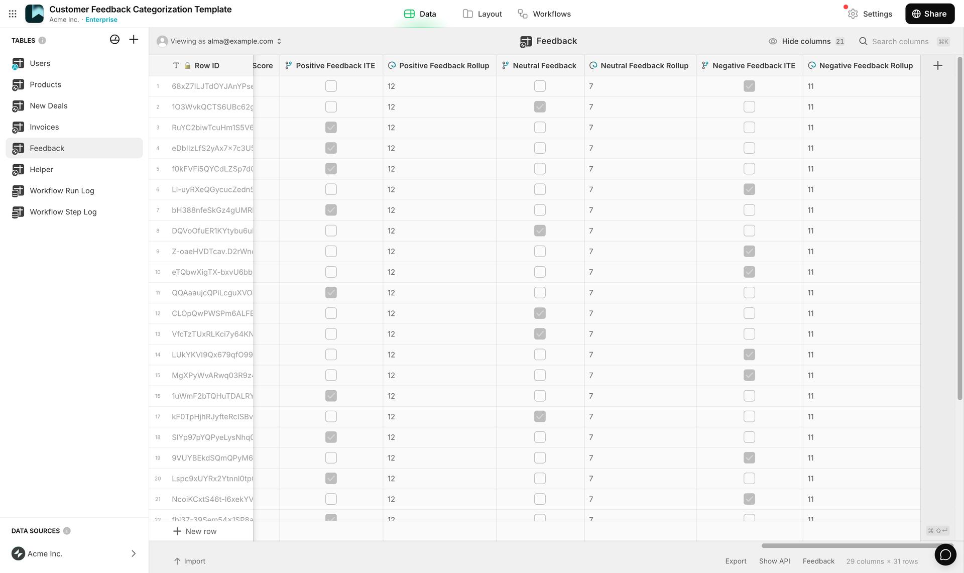 OpenGraph.io: Data Editor | Arcade