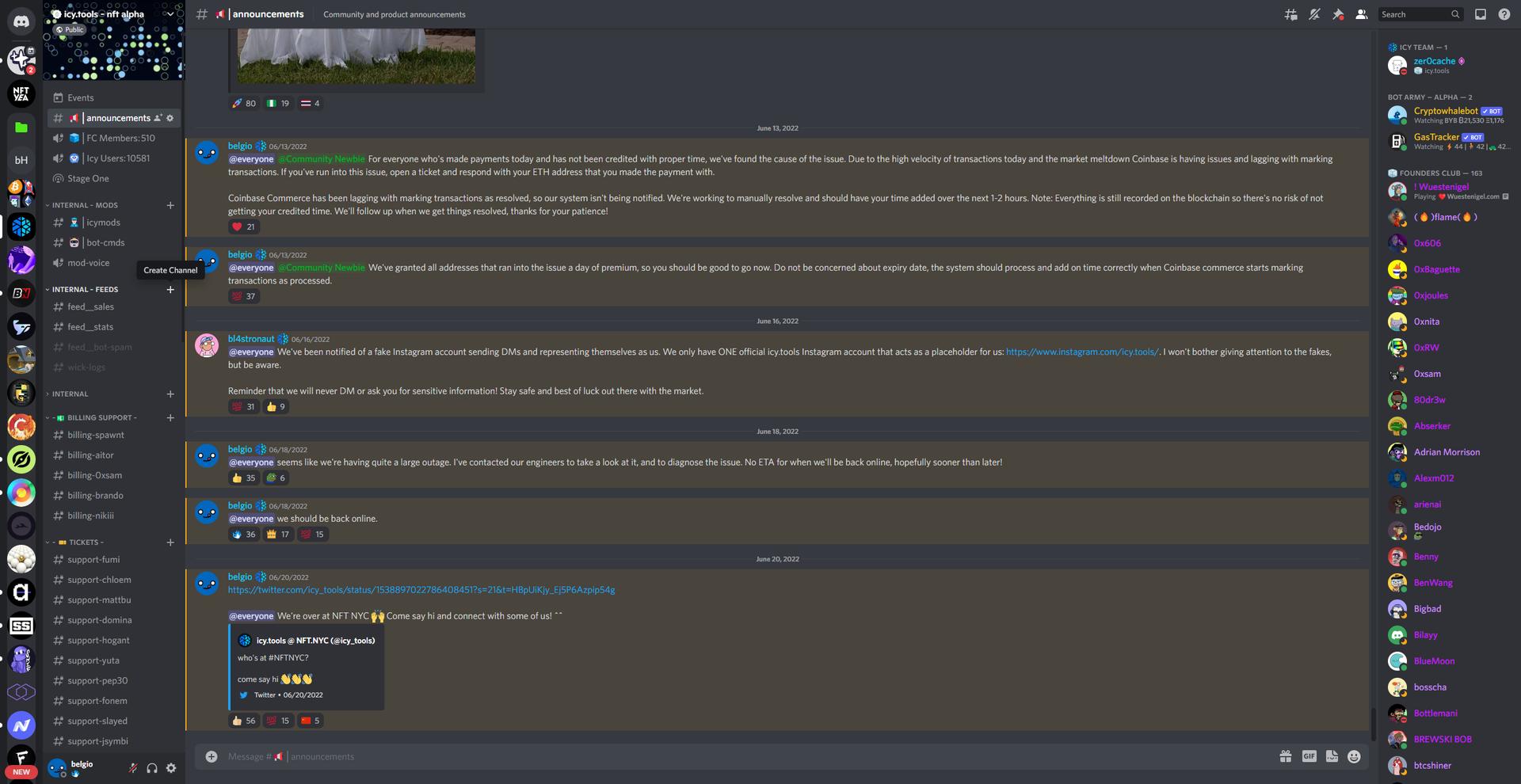 📢│Icy Tools Discord Alerts | Arcade