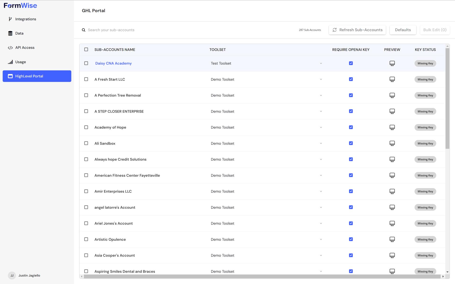 FormWise | Integrations | Arcade