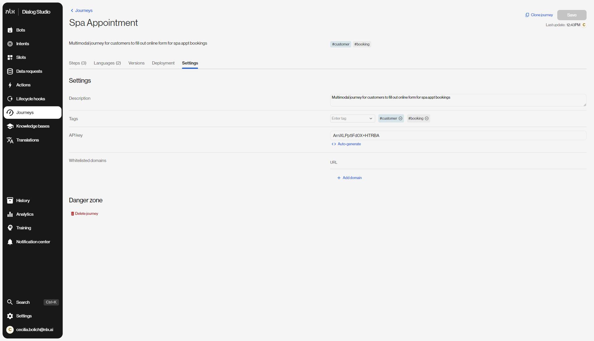 Journeys: Danger zone | Arcade