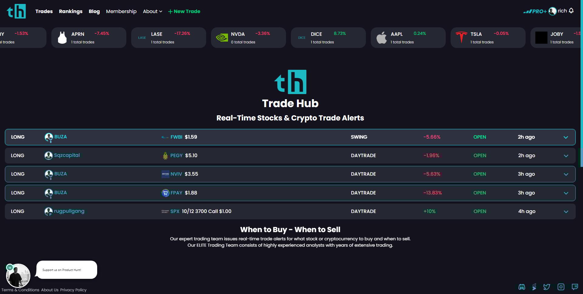 Trades - Trade Hub | Arcade