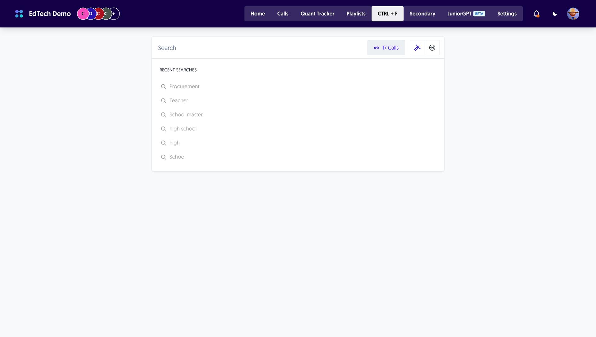 CTRL F Filtering | Arcade